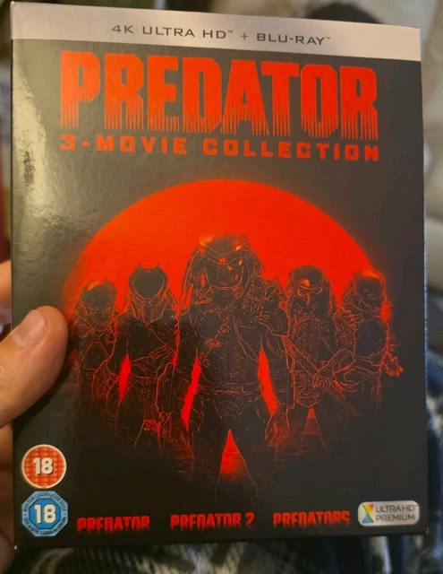 PREDATOR TRILOGY 3-MOVIE Collection on 4K Ultra HD & Blu Ray - UK ...