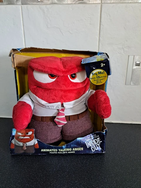 DISNEY / PIXAR Inside Out Anger Animated Talking Plush by Pixar Disney ...