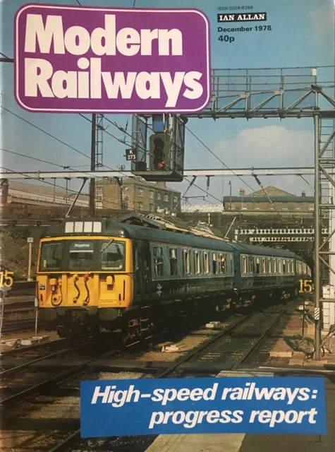 BACK ISSUE: MODERN railways magazine: 1978-12: December: Ian Allan ...