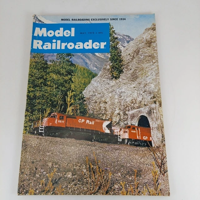 MODEL RAILROADER MAGAZINE May 1972 Vol 39 No 5 Sierra Pass Track Plan ...
