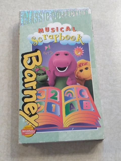 BARNEY CLASSIC COLLECTION VHS Barney's Musical Scrapbook EUR 9,78 ...