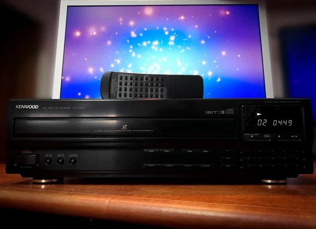 KENWOOD LVD-280 🌈RARE🌈 Vintage Laserdisc Player $2,071.47 - PicClick CA