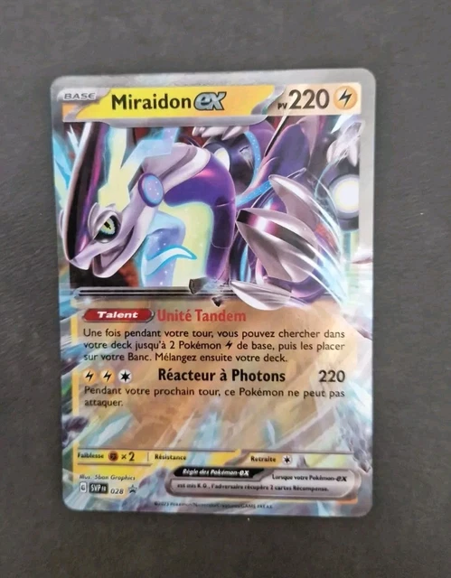 CARTE POKÉMON MIRAIDON EX - Promo 028 EUR 3,80 - PicClick IT