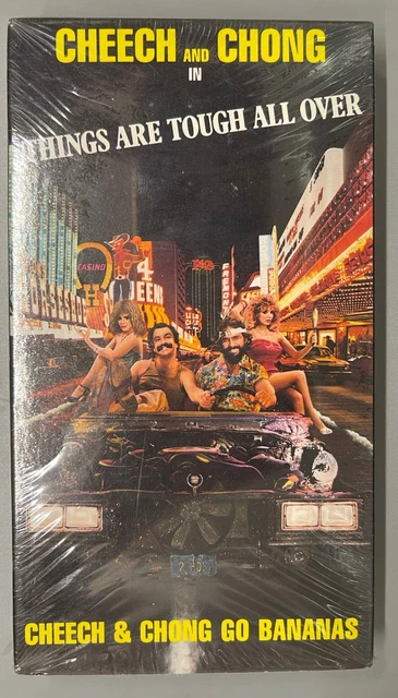 1989 CHEECH AND Chong Things Are Tough All Over VHS VTG Media Cult ...
