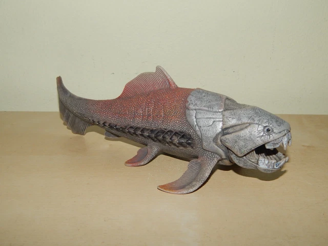 SCHLEICH DUNKLEOSTEUS PREHISTORIC Fish Dinosaur Figure Toy £10.00 ...