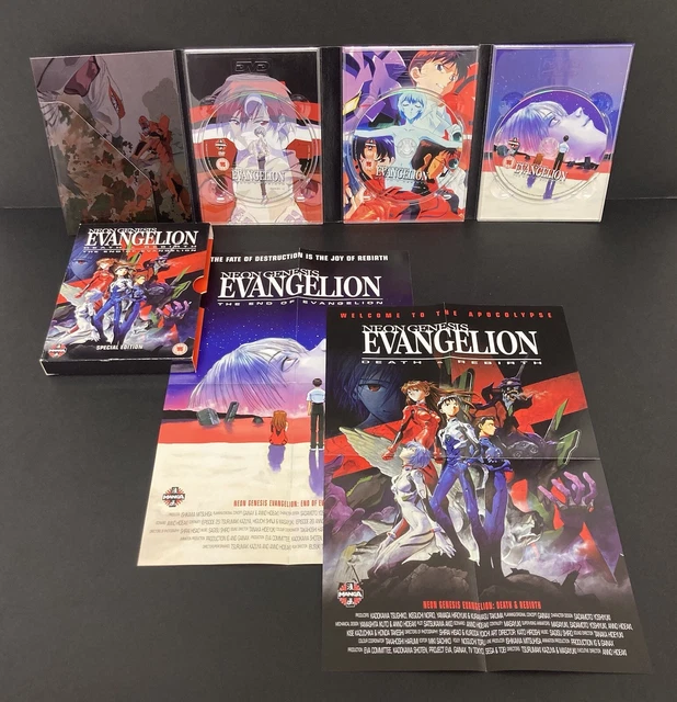 NEON GENESIS THE End Of Evangelion Death & Rebirth Manga DVD Special ...