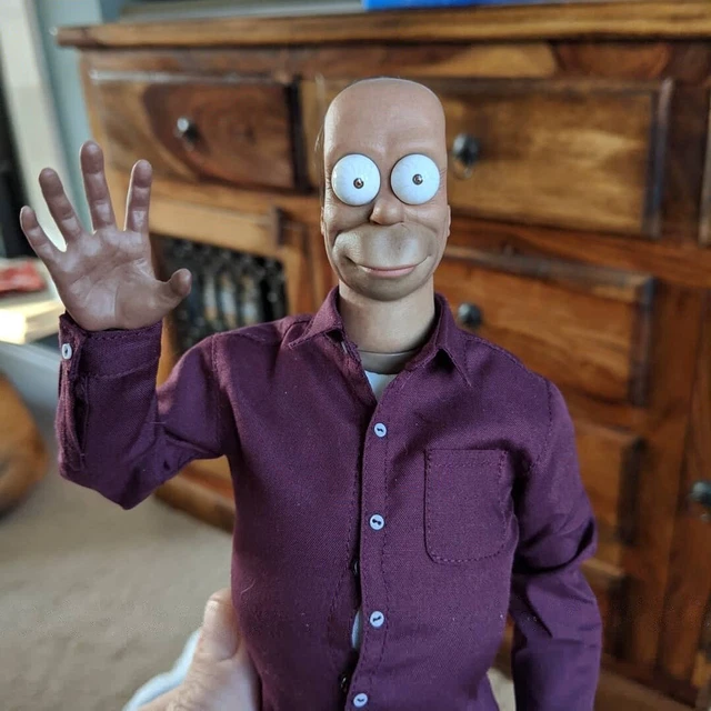 REAL HOMER SIMPSON 1/6 Scale Figure £84.98 - PicClick UK