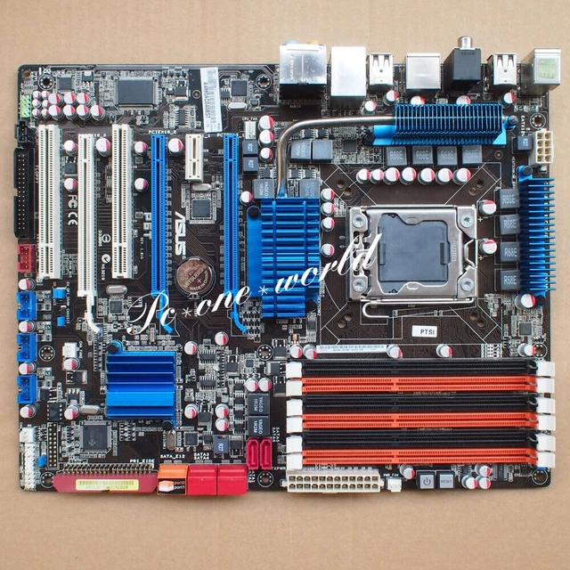 ASUS P6T LGA 1366 Socket DDR3 Intel X58 ATX Motherboard £133.32 ...