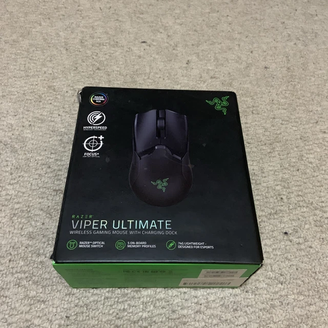 RAZER VIPER ULTIMATE Wireless Gaming Mouse With Charging Dock £57.88 ...