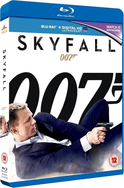 SKYFALL [BLU-RAY] JAMES Bond Daniel Craig Spy Thriller Judi Dench VGC 🌀 ...