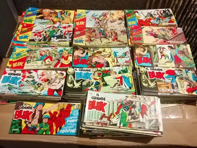 ESSEGESSE GRANDE BLEK 273 Striscie Completa da Serie I a XIII Anastatica Dardo EUR 114,99 ...