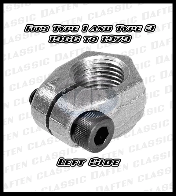 VW BUG WHEEL Spindle Nut Volkswagen Beetle Ghia Type 3 Right 131405670 ... VW BUG WHEEL Spindle Nut Volkswagen Beetle Ghia Type 3 Right 131405670 ...