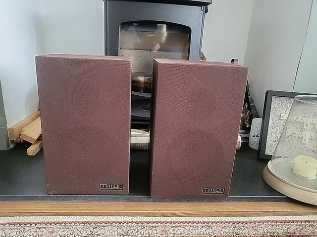 MISSION MODEL 70 HiFi Brown Bookshelf Speakers X 2 -75 W £75.00 ...