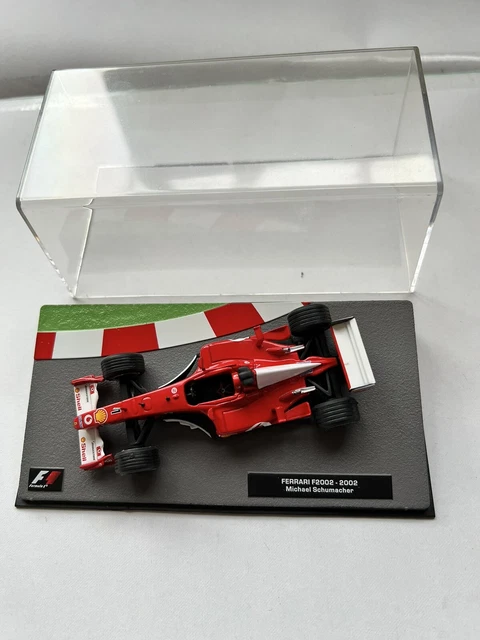 PANINI FORMULA F1 Diecast Model Car 1/43 Ferrari F2002 - 2002 Michael ...