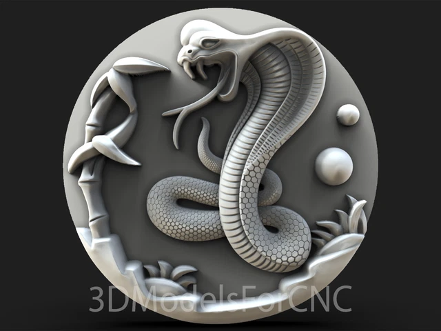3D MODEL STL File for CNC Router Laser & 3D Printer Sea Life 1 $2.99 ...