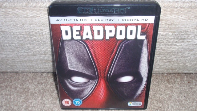 DEADPOOL 4K UHD Ultra HD + Blu Ray 2016 Hilarious Action Comedy 2 Two Disc Set £8.40 - PicClick UK