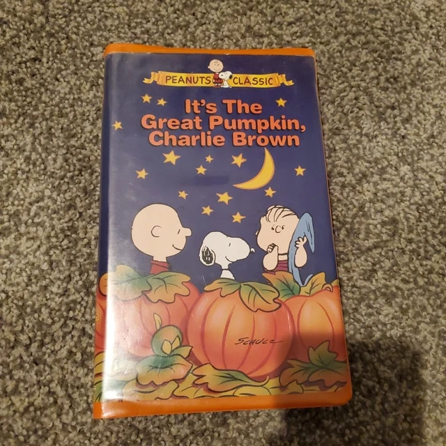ITS THE GREAT Pumpkin, Charlie Brown (VHS, 1996, Clamshell) £0.79 ...