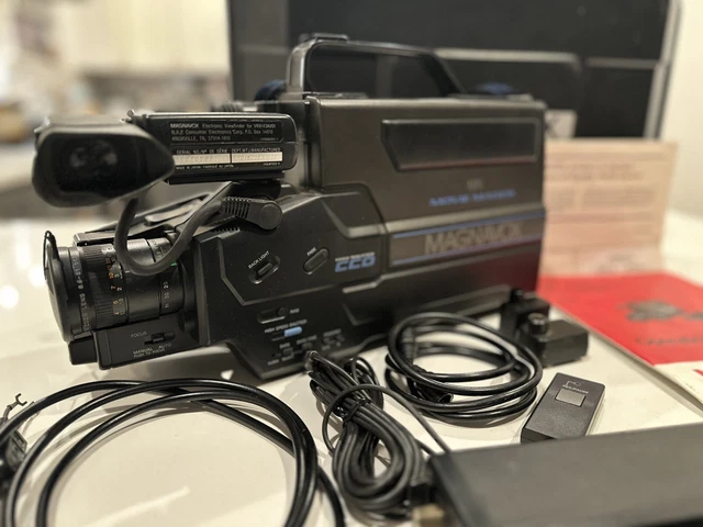 MAGNAVOX MODEL VR9143AV01 VHS Video Movie-Maker Camera £72.23 - PicClick UK