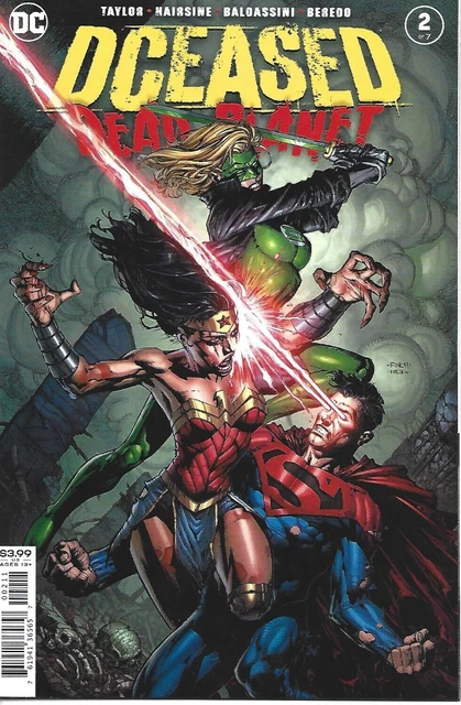DCEASED DEAD PLANET #2 David Finch Variante Dc Comics 2020 Neuf Sac Non ...
