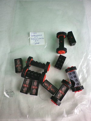 LEGO TECHNIC AXLE axle block with wheels and tires 11 pieces bri118 £11 ...