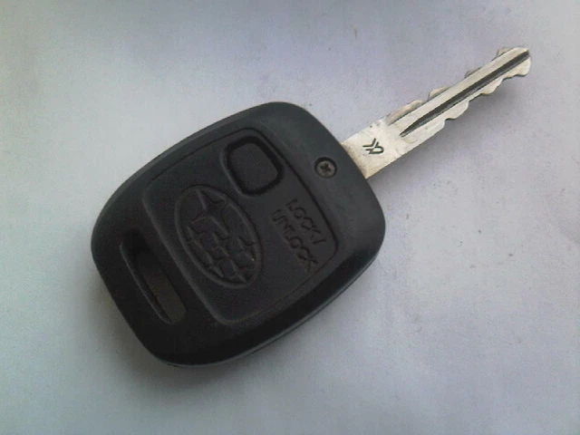 GENUINE SUBARU IMPREZA Legacy Forester Etc (Rf) 1 Button Remote Alarm ...