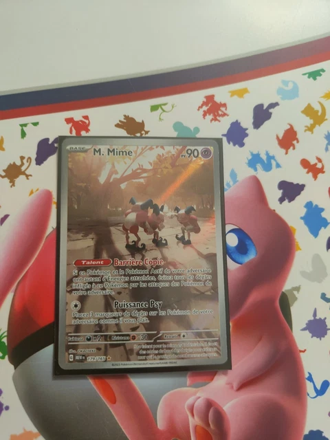 CARTE POKÉMON M.MIME 179/165 - AR - Pokemon 151 - EV3.5 FR EUR 15,00 ...