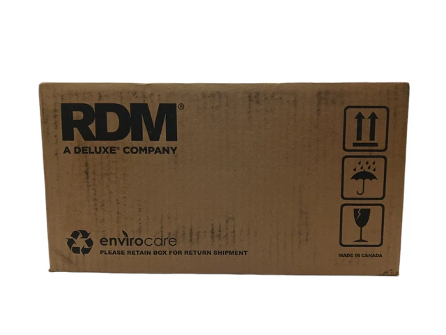 (NEW) RDM EC9111F Check Scanner Franker OCR Licensed 6000-9111-000R ...
