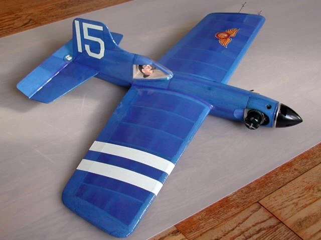 MERCURY JUNIOR-MONITOR-MKII CONTROL-LINE Stunt Model - Laser-cut Wing ...