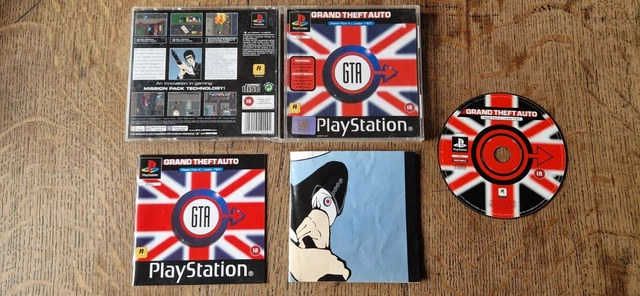 GRAND THEFT AUTO London PS1 (COMPLETE WITH MAP) Sony PlayStation 1 ...