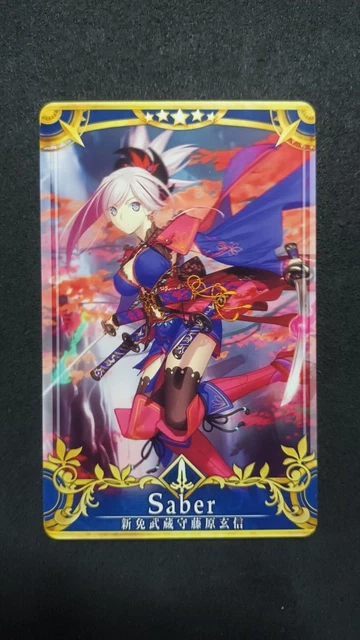 CARTE FATE/GRAND ORDER Arcade FGO Miyamoto Musashi final phase EUR 20 ...