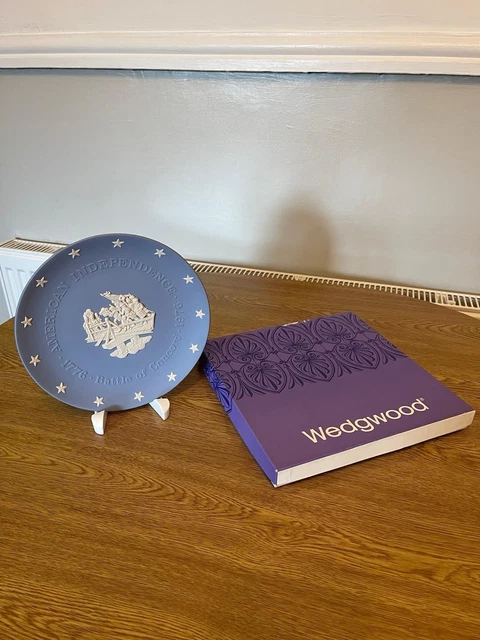 BATTLE OF CONCORD Jasper Plate By Wedgwood Bicentennial Of American ...