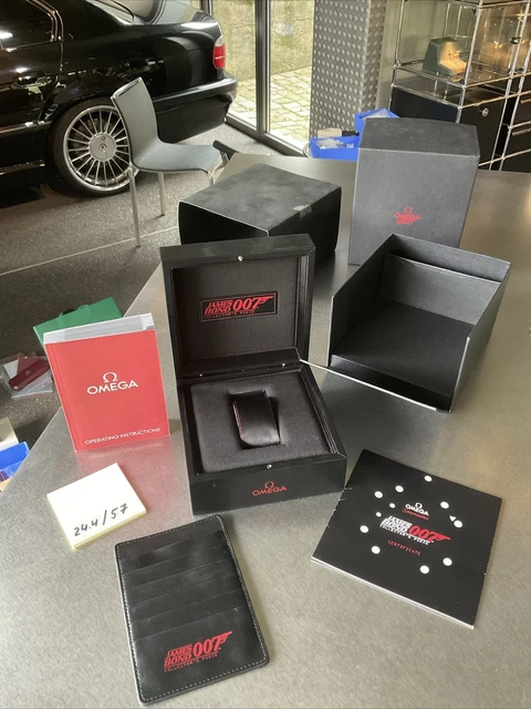 OMEGA WATCHES BOX James Bond 007, Collector's Piece £461.44 - PicClick UK