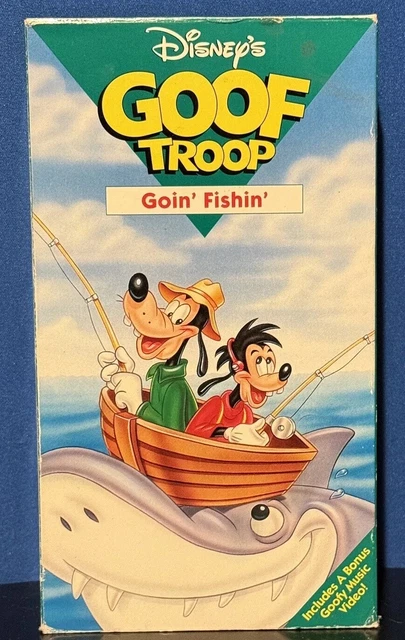 DISNEYS GOOF TROOP - Goin Fishin (VHS, 1993) £4.80 - PicClick UK
