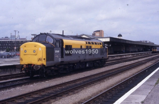 BRITISH RAIL TYPE 3 Class 37 37197 Original Railway Slide £1.25 ...