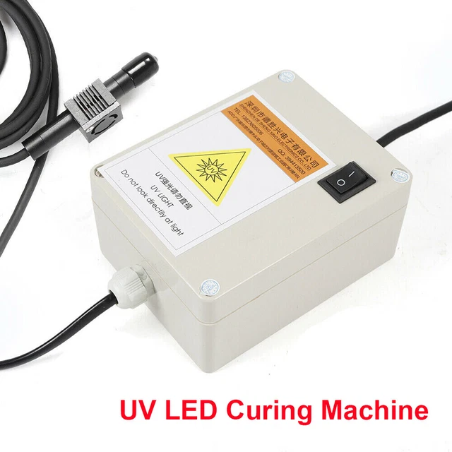 PORTABLE UV LED Curing Device 365nm UV LED Spot Light Source UV Curing ...