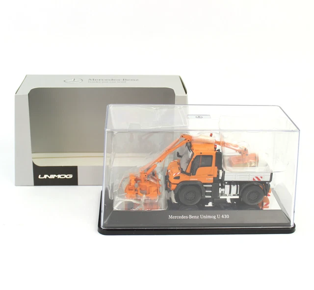 MERCEDES-BENZ MODEL CAR 1:50 car Unimog U430 summer service B66004134 £ ...