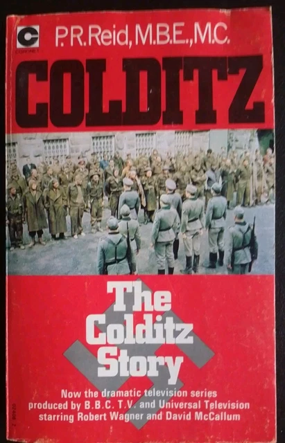 THE COLDITZ STORY Vintage BBC TV War Drama Paperback Coronet Books £4. ...