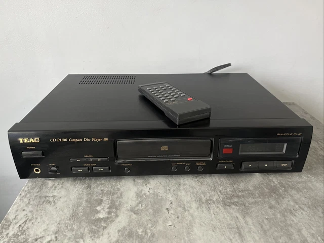 TEAC CD-P1100 COMPACT DISC PLAYER HI-FI SEPARATE WORKING Dim Led ...