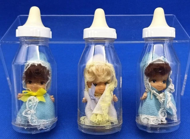 VINTAGE 1960S 70S Kitsch Kawaii "Liddle Kiddles" Clone Doll Mini Baby ...