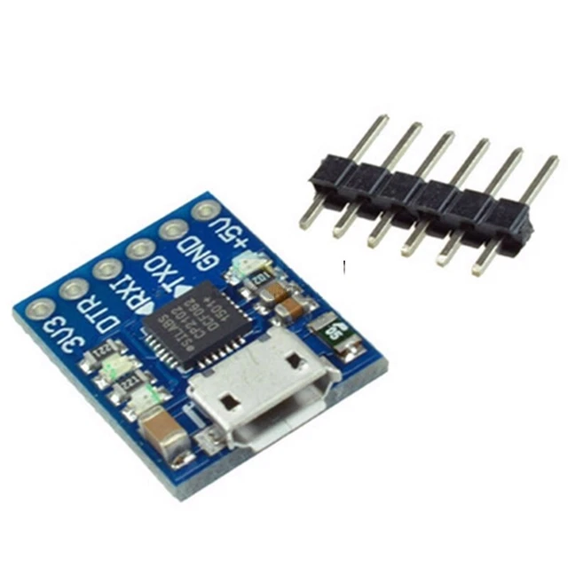 CP2102 MICRO USB to UART TTL Module 6Pin Serial Converter STC Replace ...