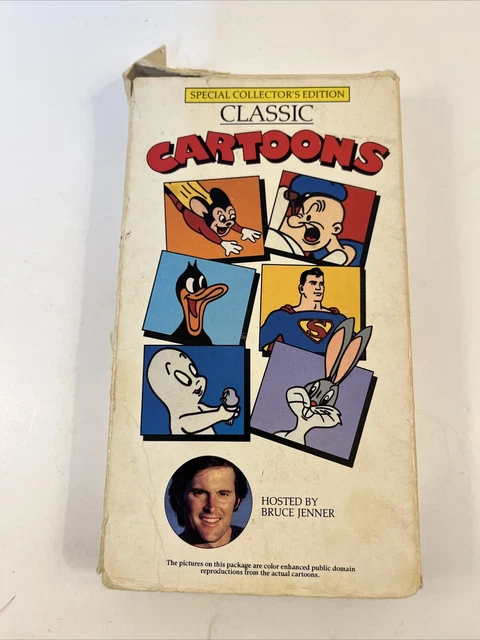 CLASSIC CARTOONS HOSTED by Bruce Jenner VHS £13.44 - PicClick UK