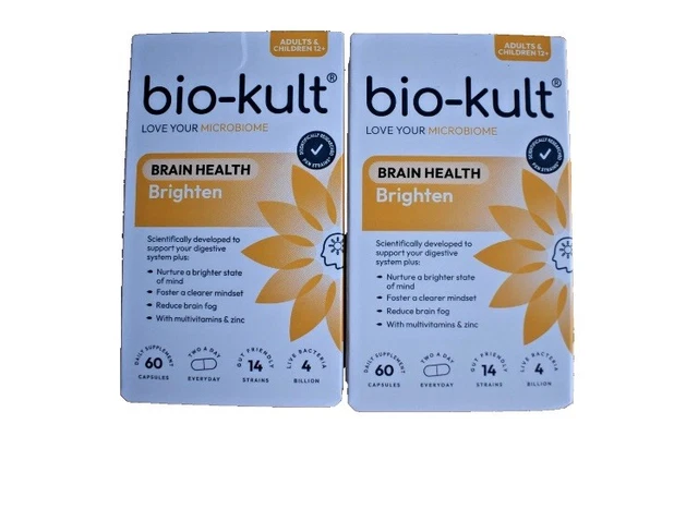2X BIO-KULT BRAIN Health Brighten - Multivitamins And Zinc Reduce Brain ...
