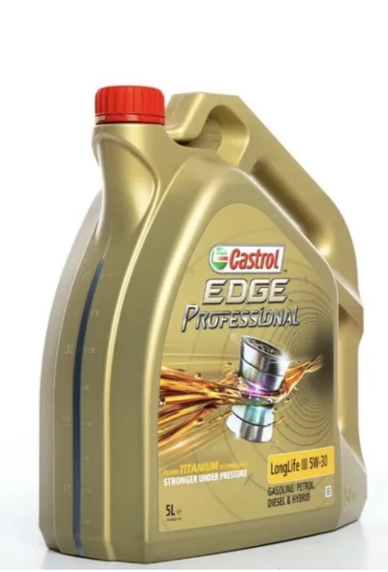 CASTROL EDGE PROFESSIONAL Longlife 5W30 Fully Synthetic 5L**Vw50400 ...