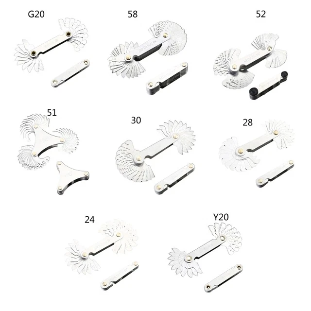 MULTI-PURPOSE SCREW GAUGE Metric Inch Thread Plug Gauge Lathe ...