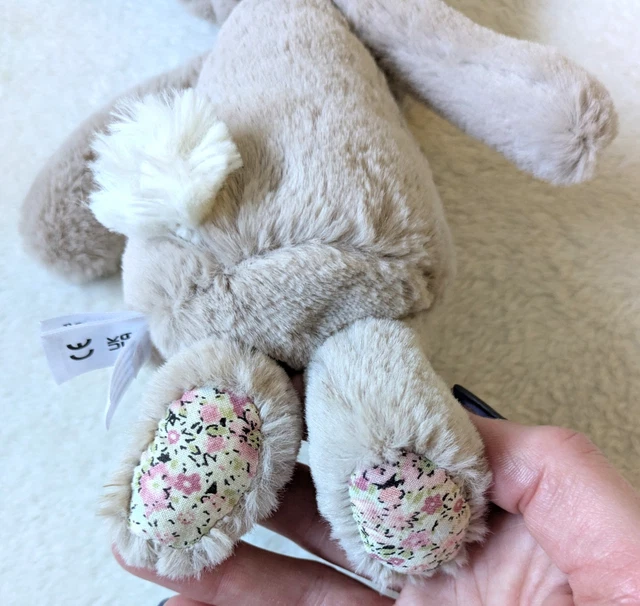 JELLYCAT SMALL BLOSSOM Bea Beige Bunny Floral Ears & Feet - Pre-loved £ ...