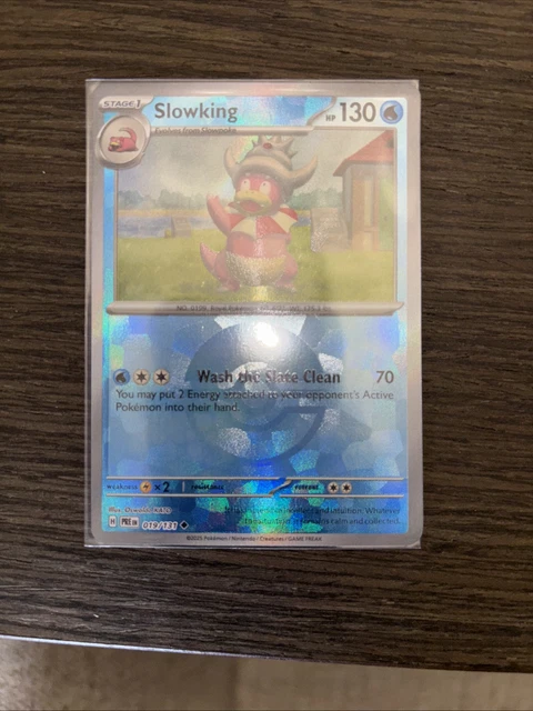 EVOLUZIONI PRISMATICHE ITA Prismatic Evolutions Slowking 019/131 ...