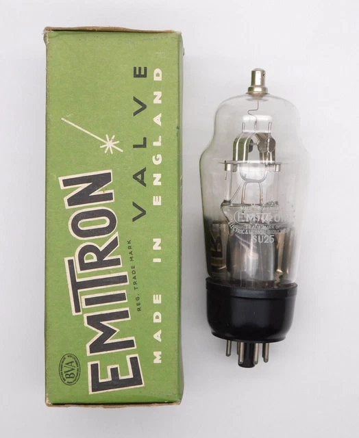 EMITRON SU25 VALVE Tube NOS Boxed (V23) £20.00 - PicClick UK