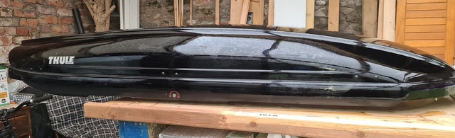 THULE SPIRIT 1600 Roof Box + Aero Bars + 3 Types of Feet £170.00 ...