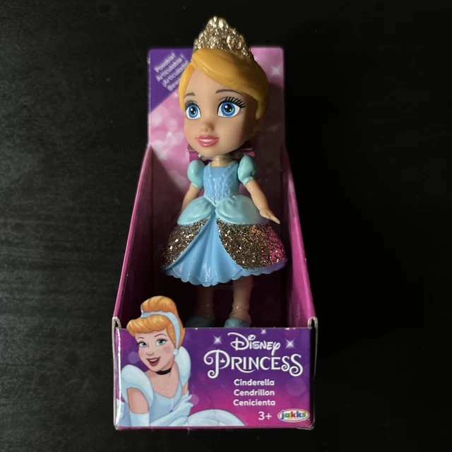 DISNEY PRINCESS TODDLER CINDERELLA NEW Mini Poseable Doll Figure JAKKS ...