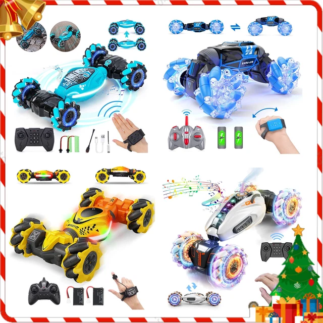 4WD RC STUNT Car 360° Hand Gesture Sensing Off-Road Car Remote Control ...